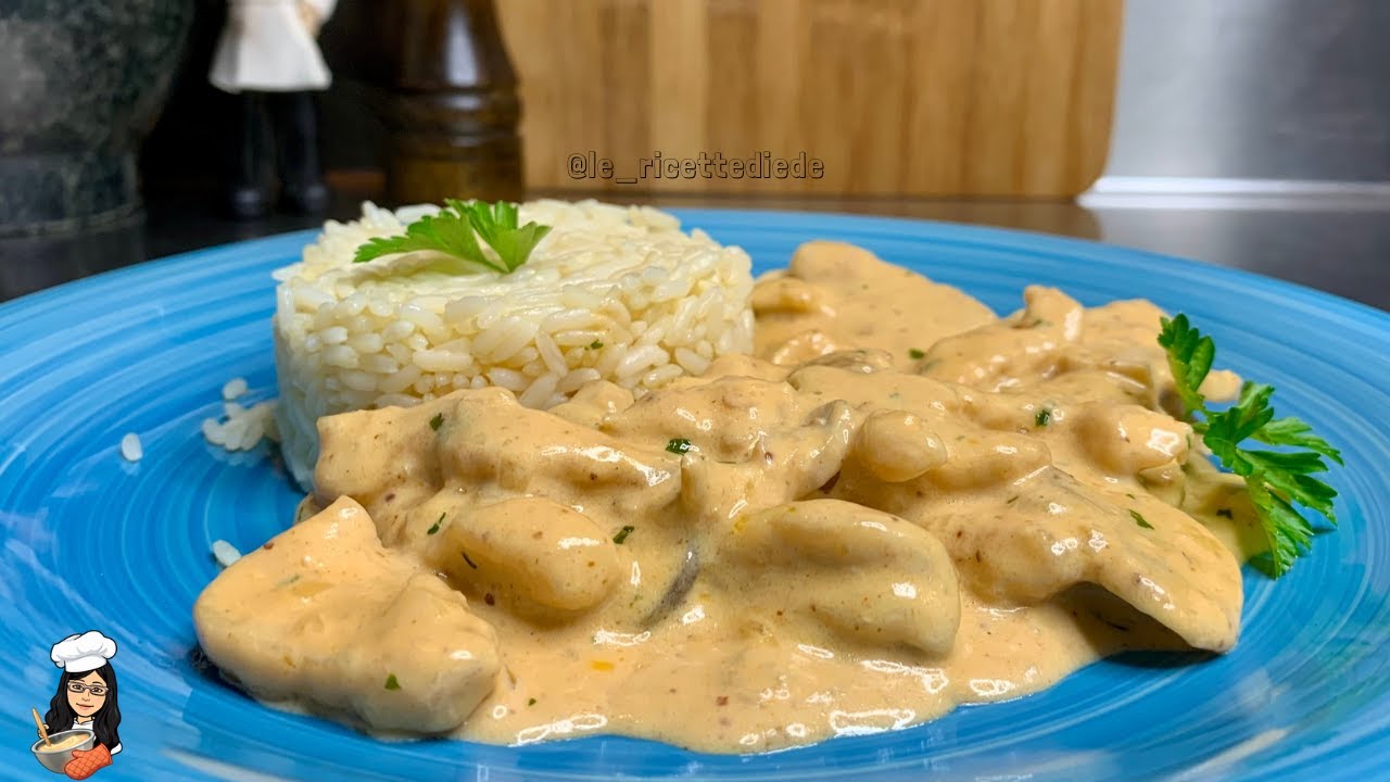STRACCETTI DI POLLO CREMOSI - come cucinare gli straccetti di pollo ...