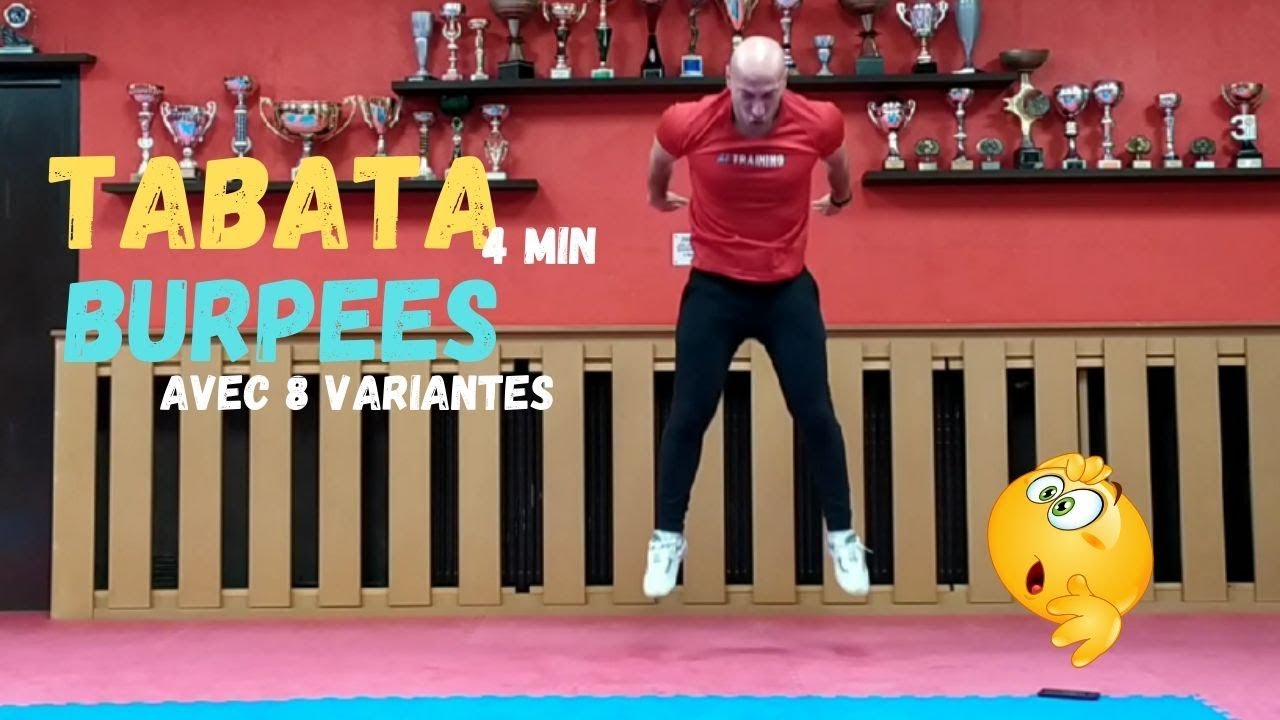 TABATA BURPEES AVEC 8 VARIANTES 🔥🔥🔥🔥 - YouTube