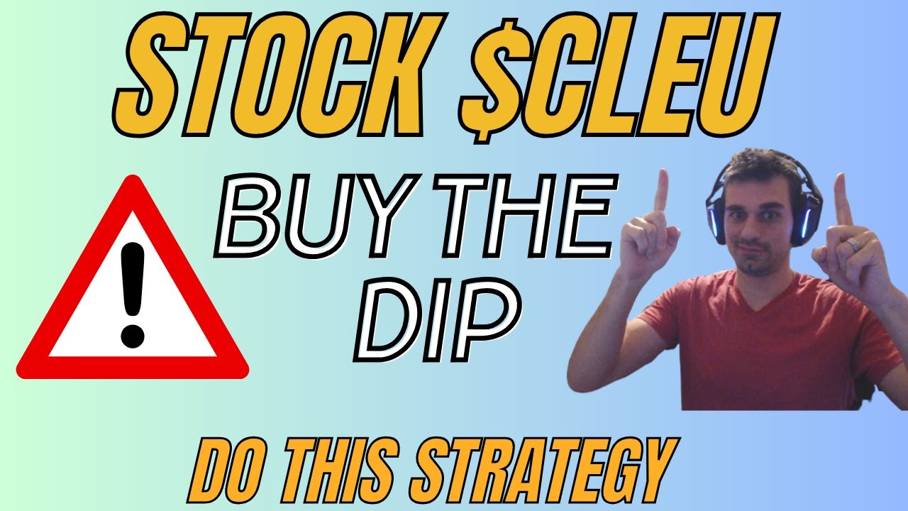 📉 CLEU Stock Crashing? Time to Buy the Dip? 💰 - YouTube
