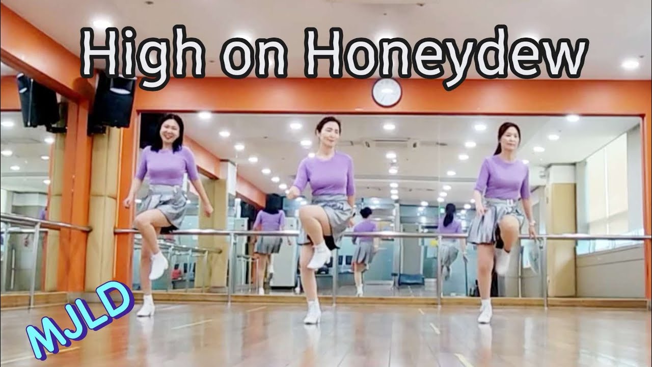 High on Honeydew Line Dance/Evan VanScoyk (USA) - June 2025 - YouTube
