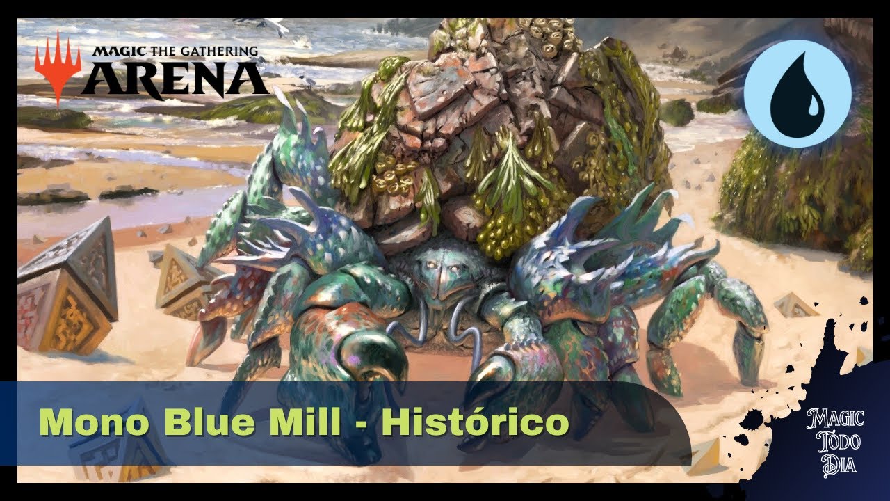 Mono Blue Mill - Gameplay Histórico no Arena - YouTube