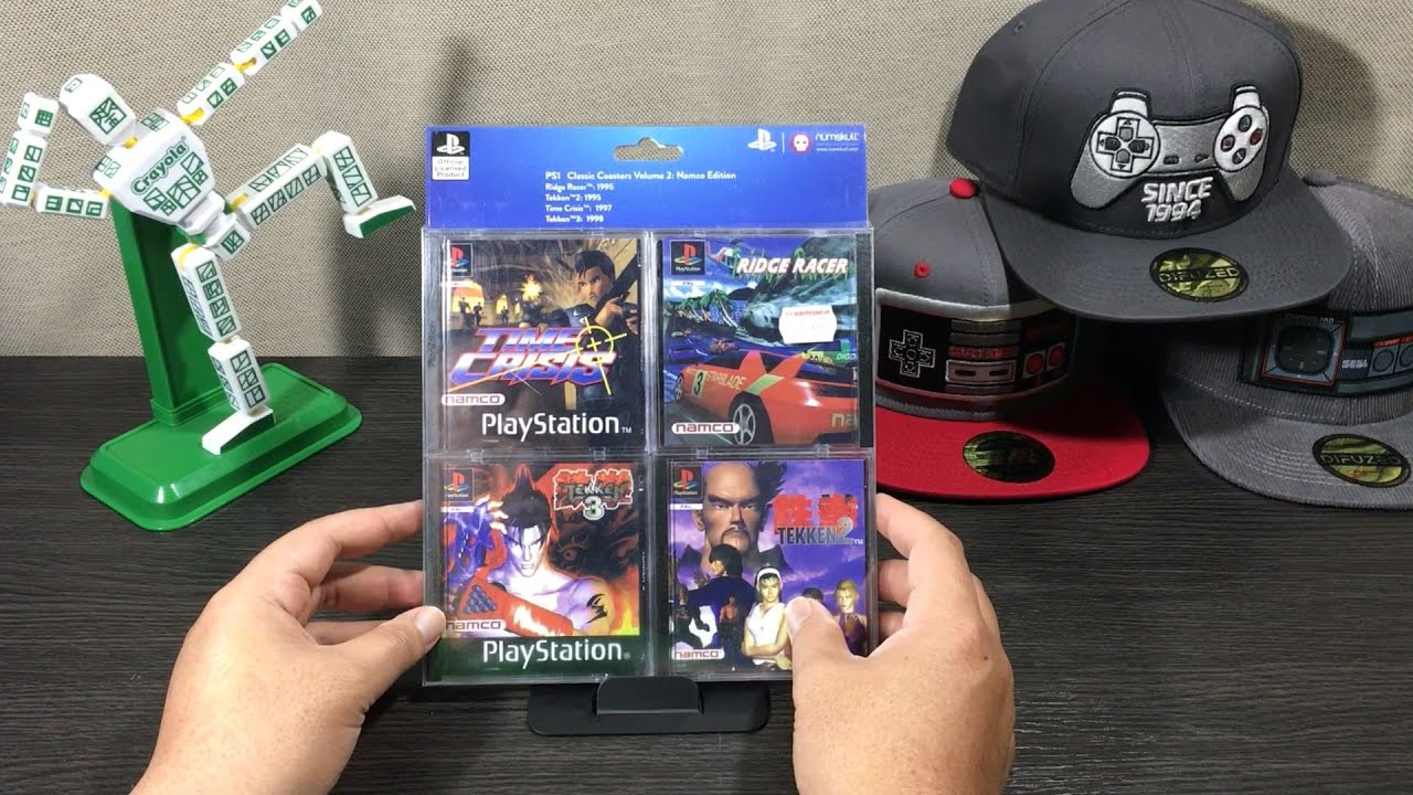 "PS VOLUME TWO!" Official Sony PlayStation Game Coasters - NZ Toy ...