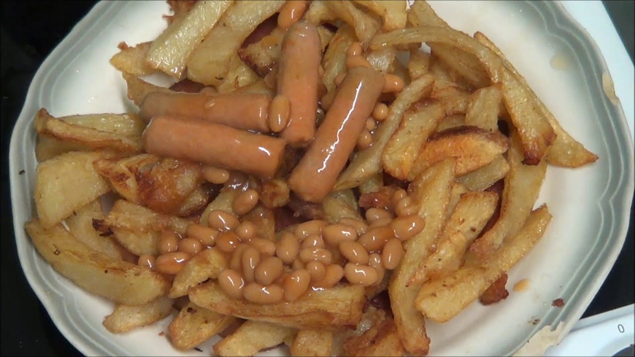 Spam Chips And Beans - YouTube