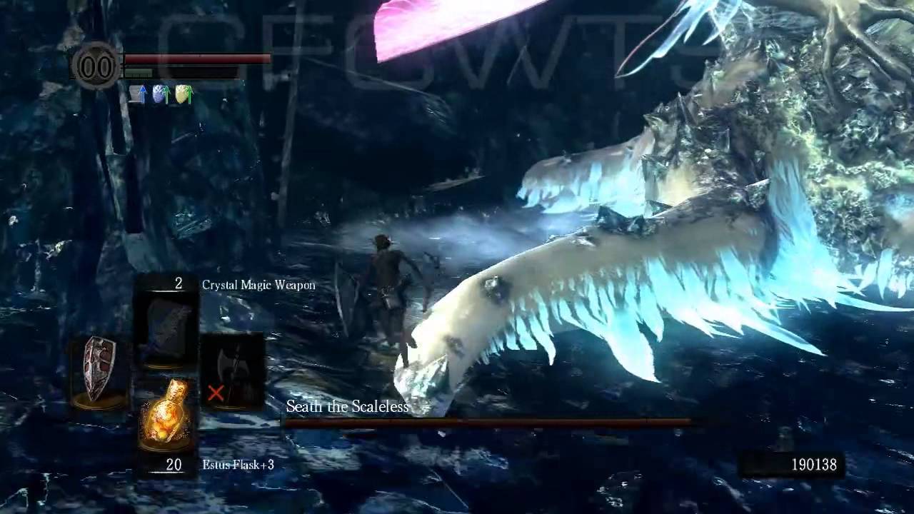 DARK SOULS - Seath - Cut off tail [SOLO] - YouTube