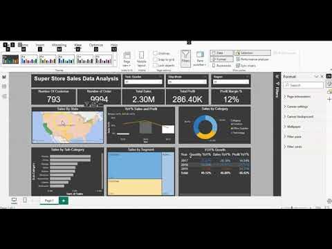 Create an Awesome Interactive Dashboard/Report in Power BI - YouTube