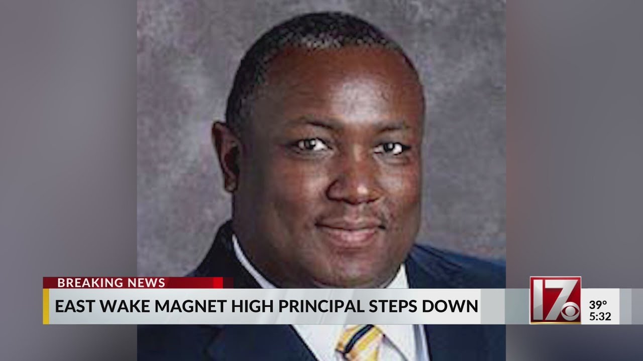 East Wake Magnet High School principal steps down - YouTube