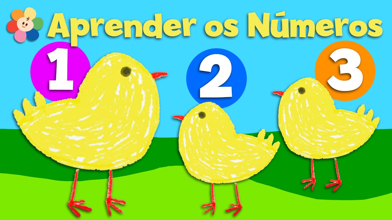 Quinta dos números - Contar até 4 - YouTube