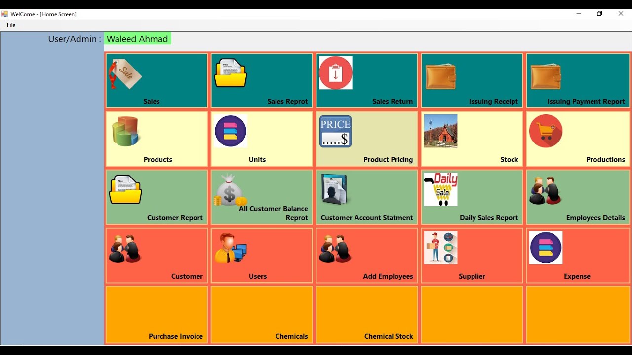 Windows forms application Inventory Management system overview and demo ...