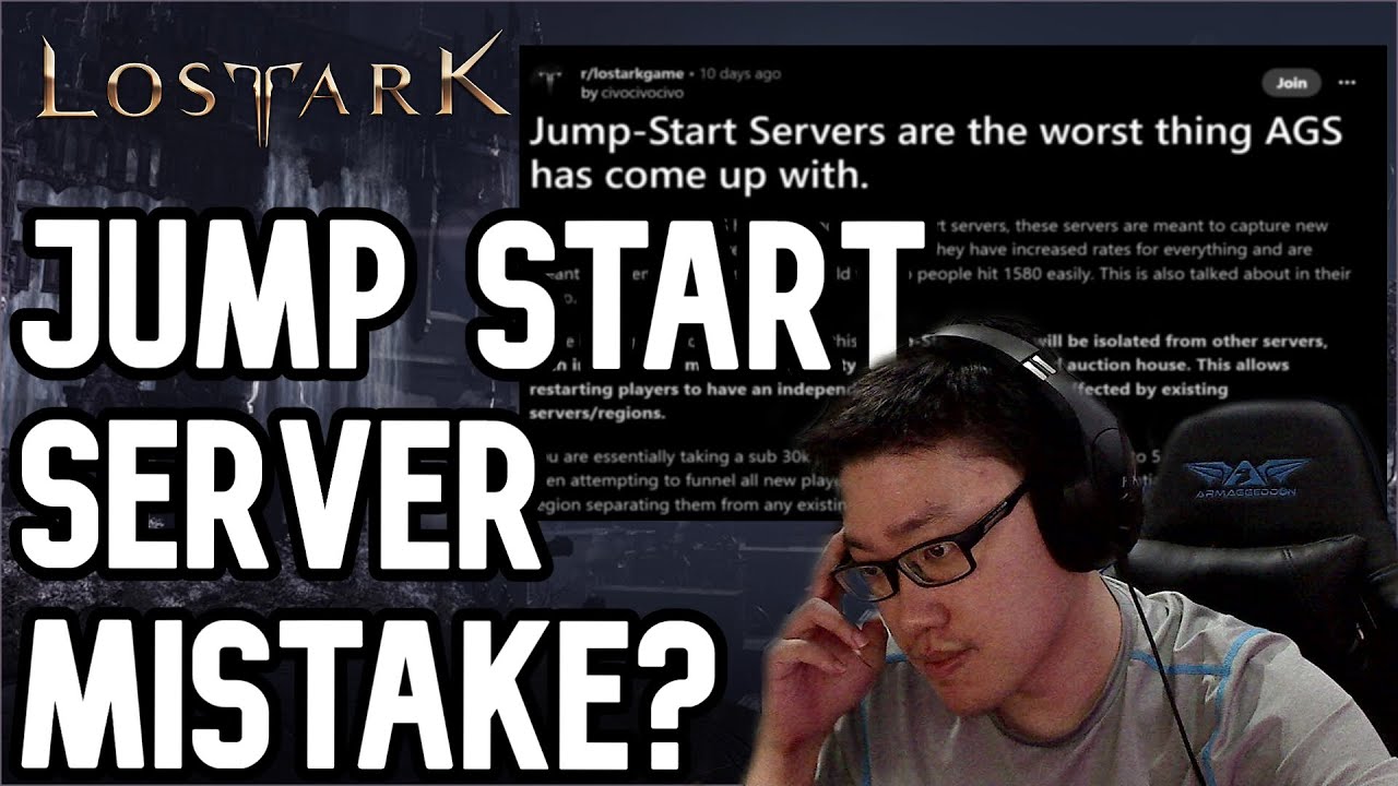 Jump Start Server Guaranteed to Fail?... - YouTube