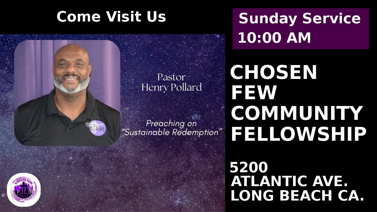 Sustainable Redemption - by Pastor Henry Pollard - YouTube