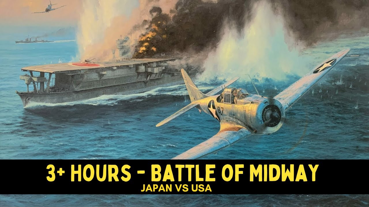 The ENTIRE History of the Battle of Midway (1942) | To Fall Asleep To ...