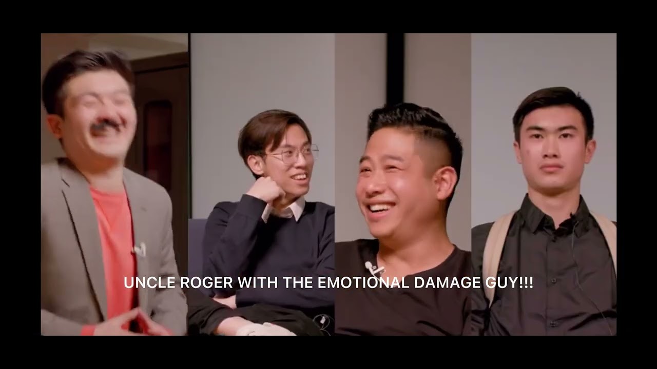 UNCLE ROGER WITH EMOTIONAL DAMAGE GUY! - YouTube