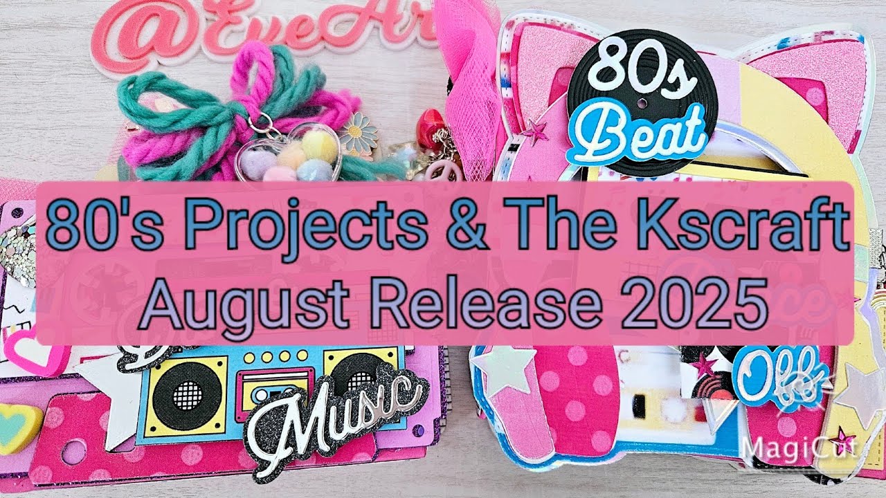 80's Theme Projects and the @kscraft1652 August Release 2025 - YouTube