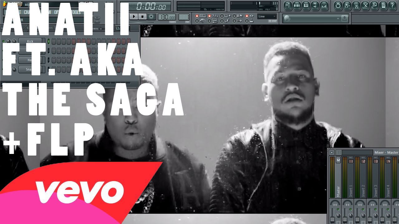 Anatii - The Saga ft. AKA FL Studio Remake Tutorial + FLP - YouTube