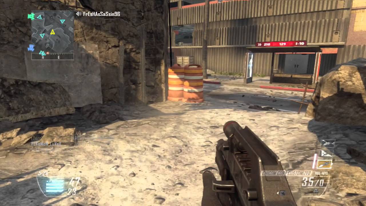 COD Black Ops II Aftermath Team Death Match - YouTube