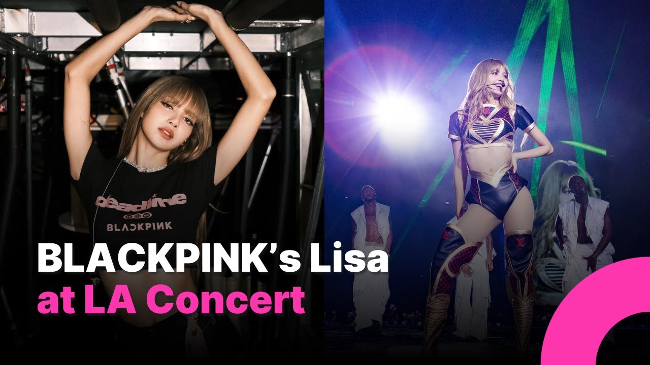 Lisa Turns Heads in Daring Stage Outfit at LA Concert, Showcasing ...