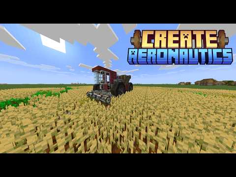 how to make a combine harvester in create aeronautics