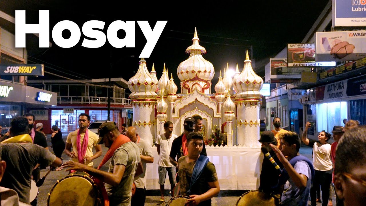 Hosay Commemoration in Trinidad - St. James - YouTube