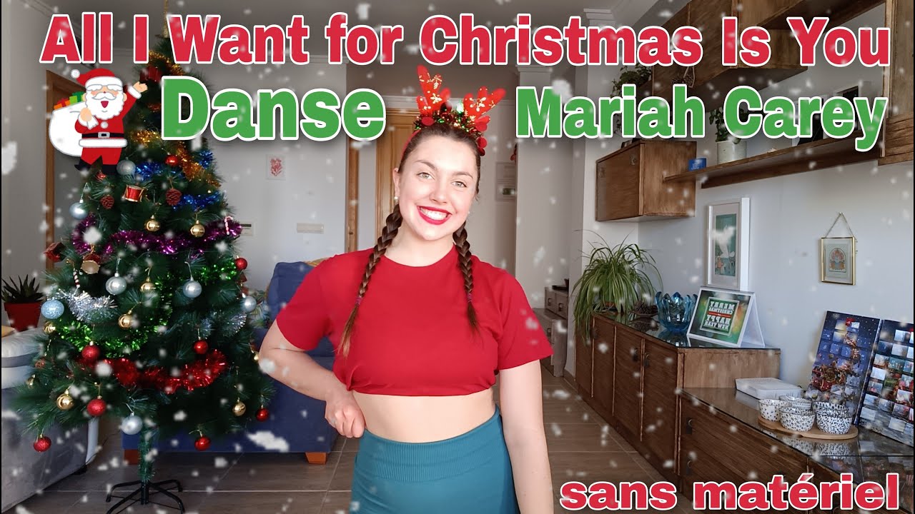 All i want for Christmas is you, Mariah Carey - danse - full body ...