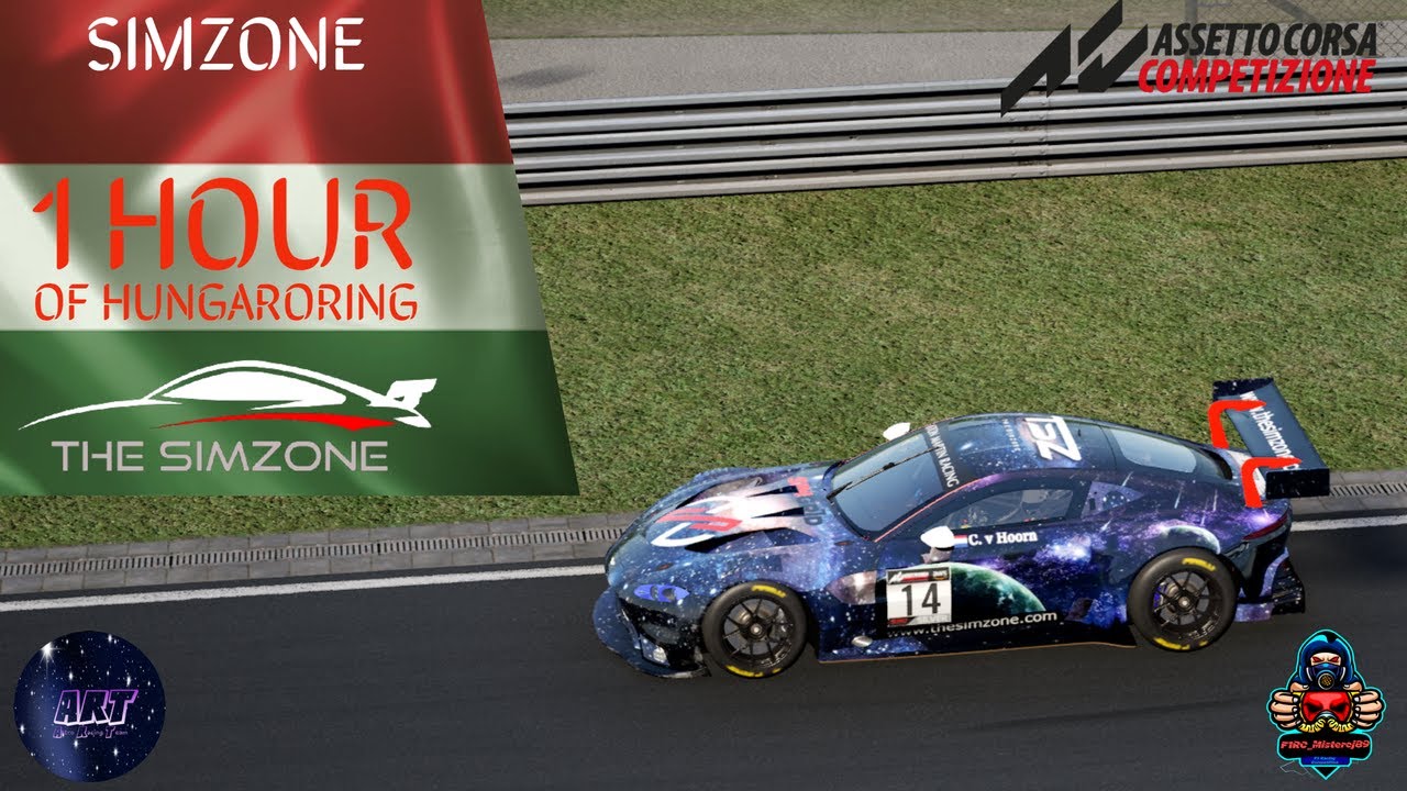 🚘🔴Live ACC 1 Hour of Hungaroring The SimZone🔴🚘 - YouTube