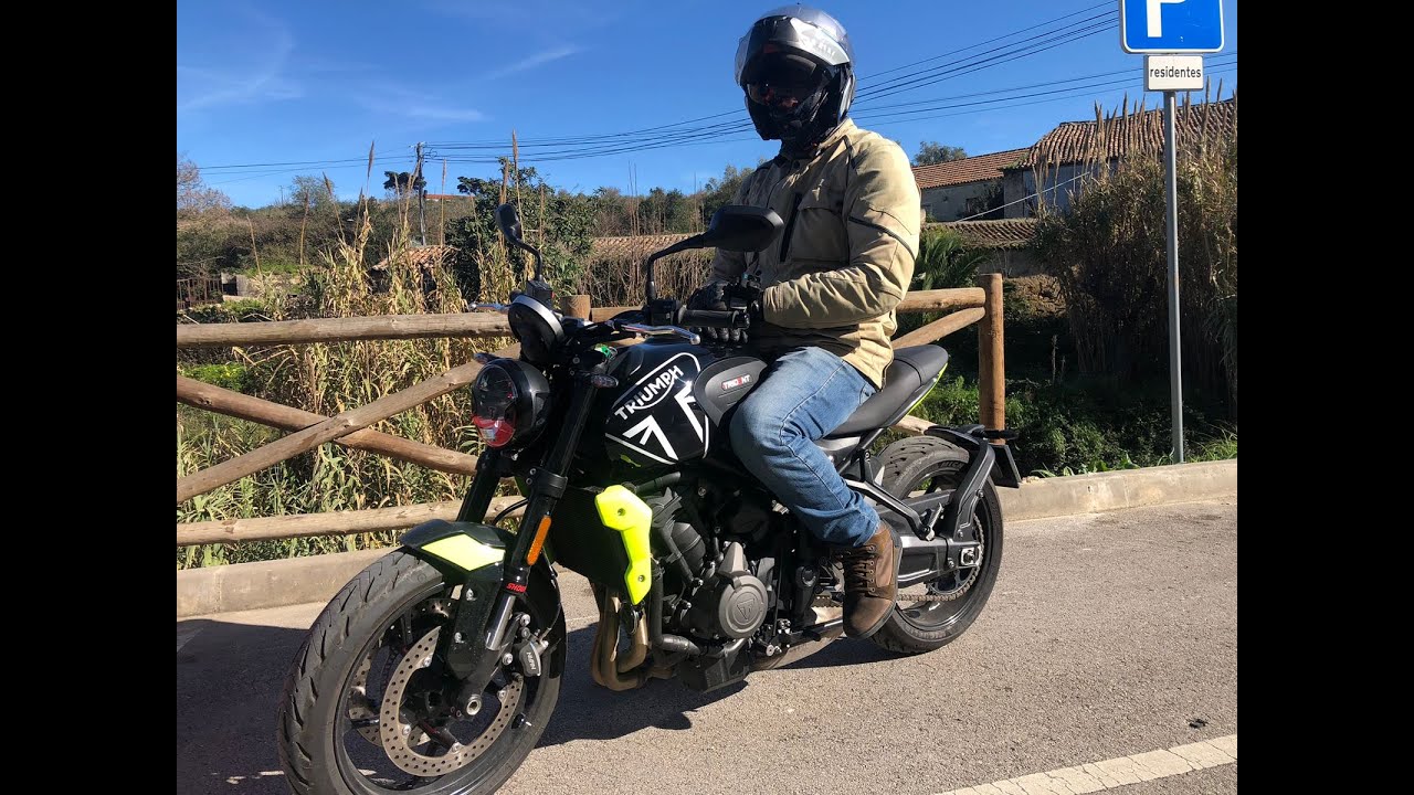Triumph Trident 660 no teste de usuário do MotoSA - YouTube