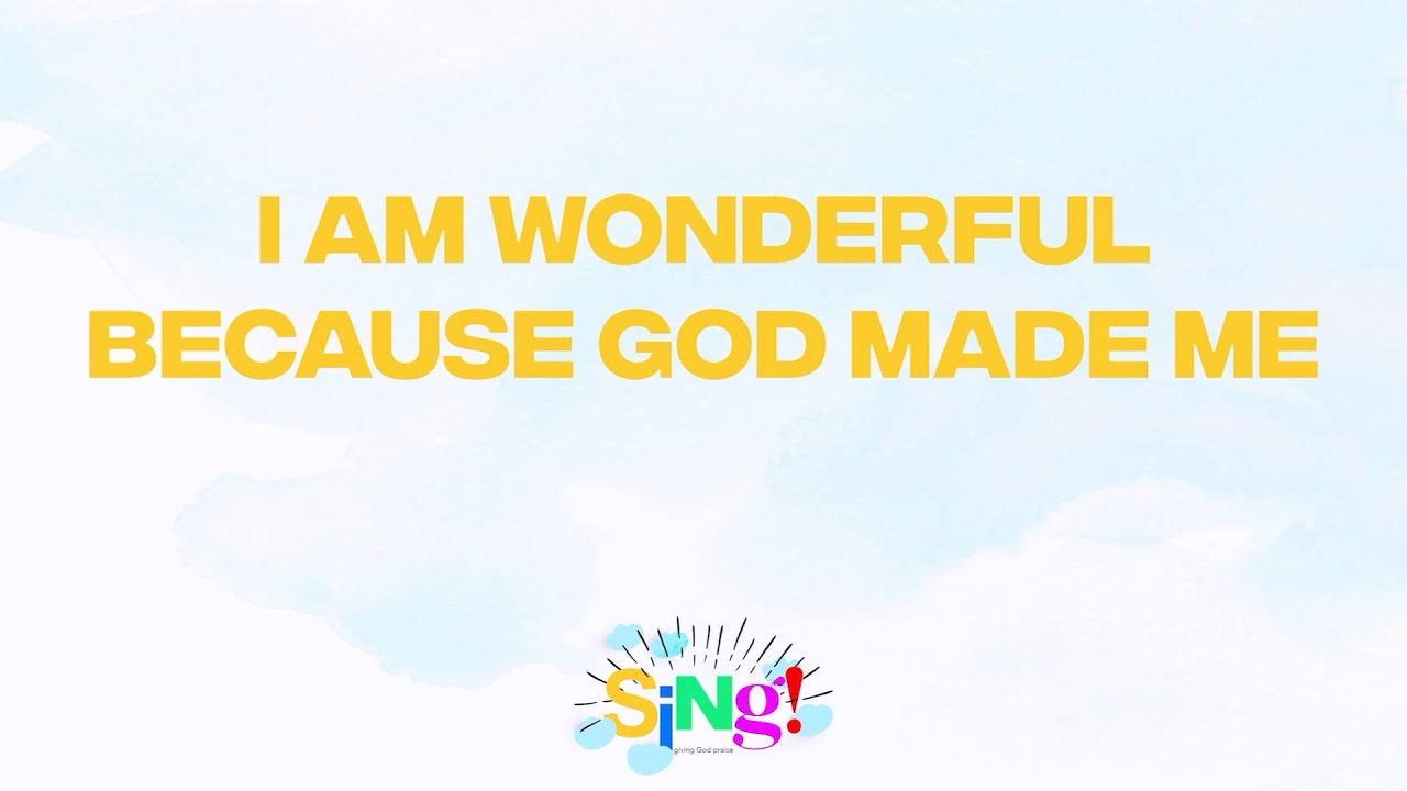 Ep. 012 - Preschool - I am wonderful because God made me! - YouTube