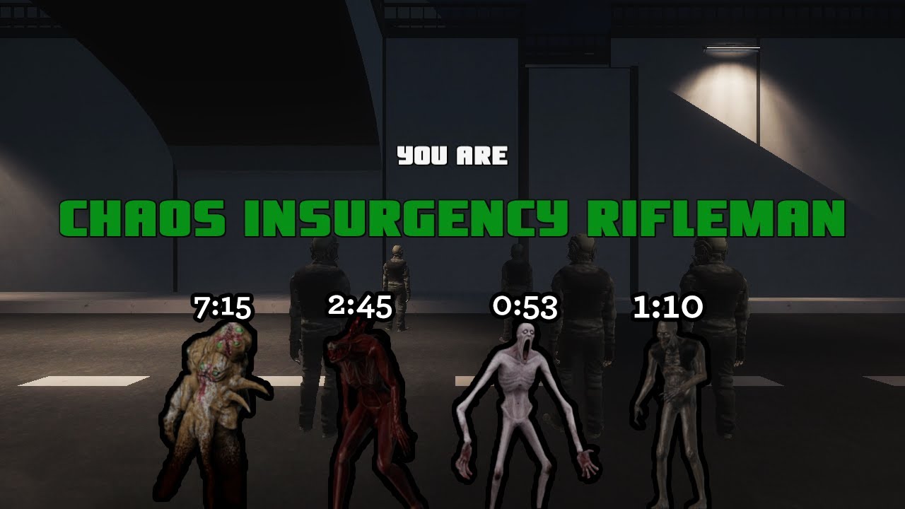 This is what happens when chaos spawns instead of guards... | SCP:SL ...