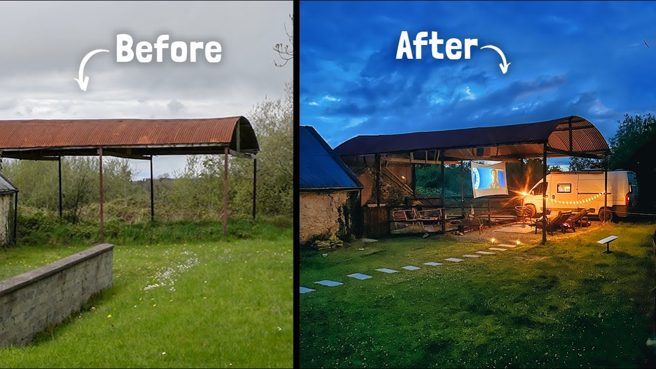 Full transformation of abandoned barn to off grid Irish homestead ...