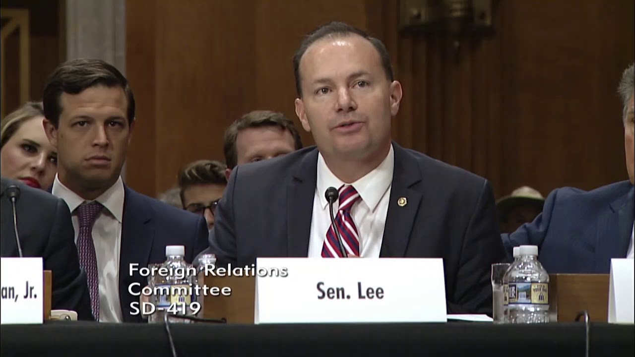 Senator Lee Introduces Jon Huntsman Jr. to Senate Foreign Relations ...