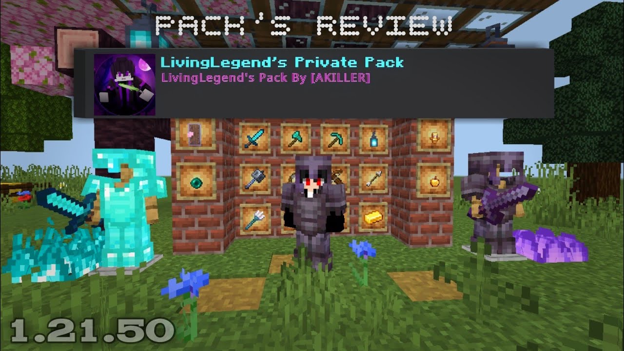 Best Minecraft Mcpe 1.21 Living Legend Texture Pack #minecraft ...