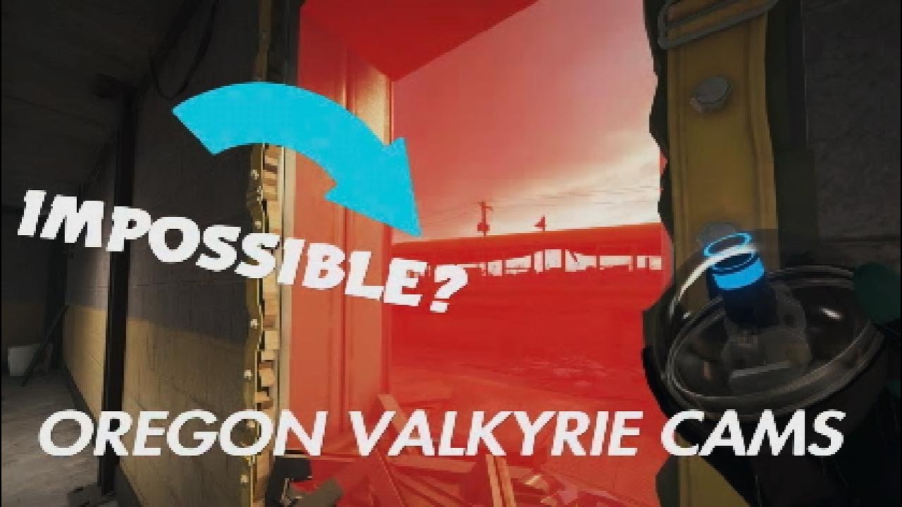 The best Valkyrie camera spots|OREGON|RAINBOW SIX SIEGE - YouTube