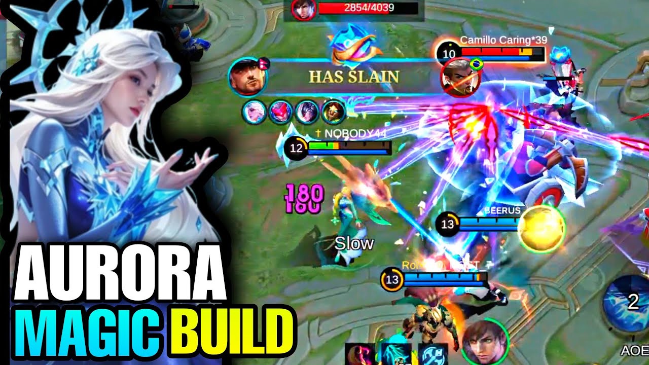 IT'S ICE MAGIC' MOBA LEGEND GAMEPLAY WITH AURORA I - YouTube