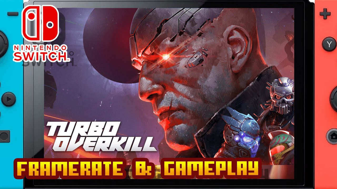 Turbo Overkill - (Nintendo Switch) - Framerate & Gameplay - YouTube