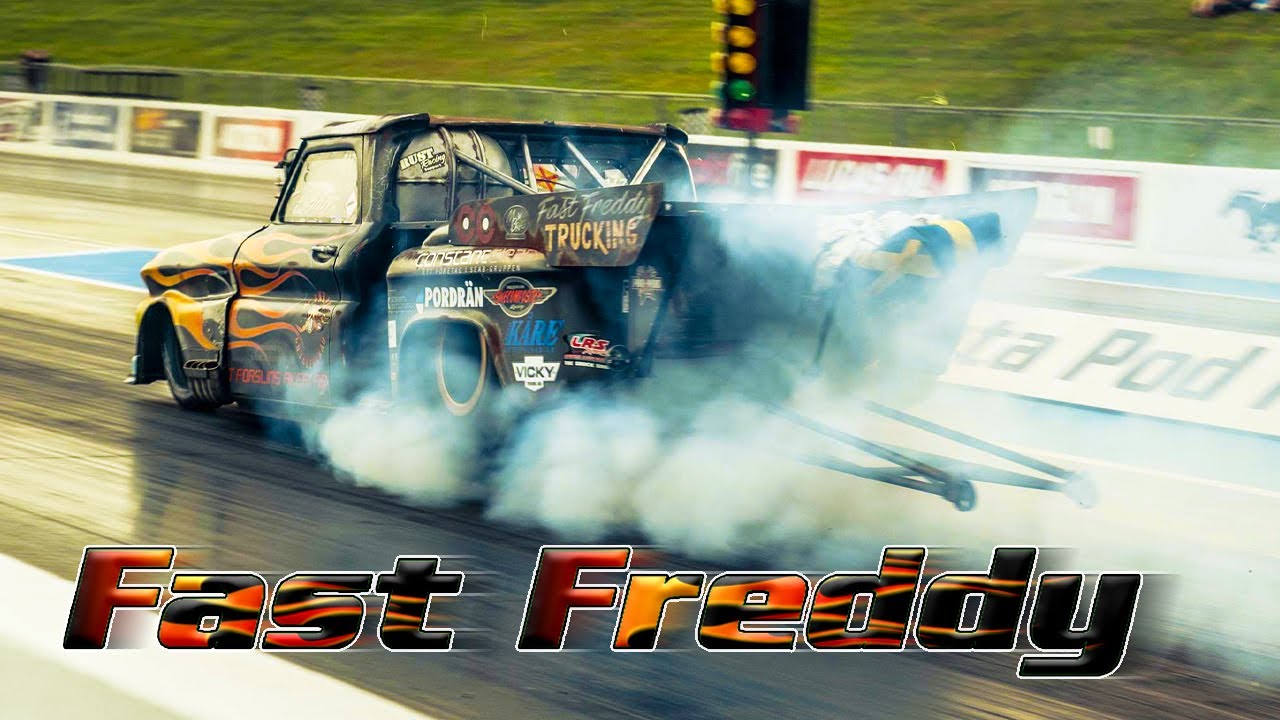 Fast Freddy Burnouts | Pro Mod | Euro Finals 2022 | Santa Pod Raceway ...