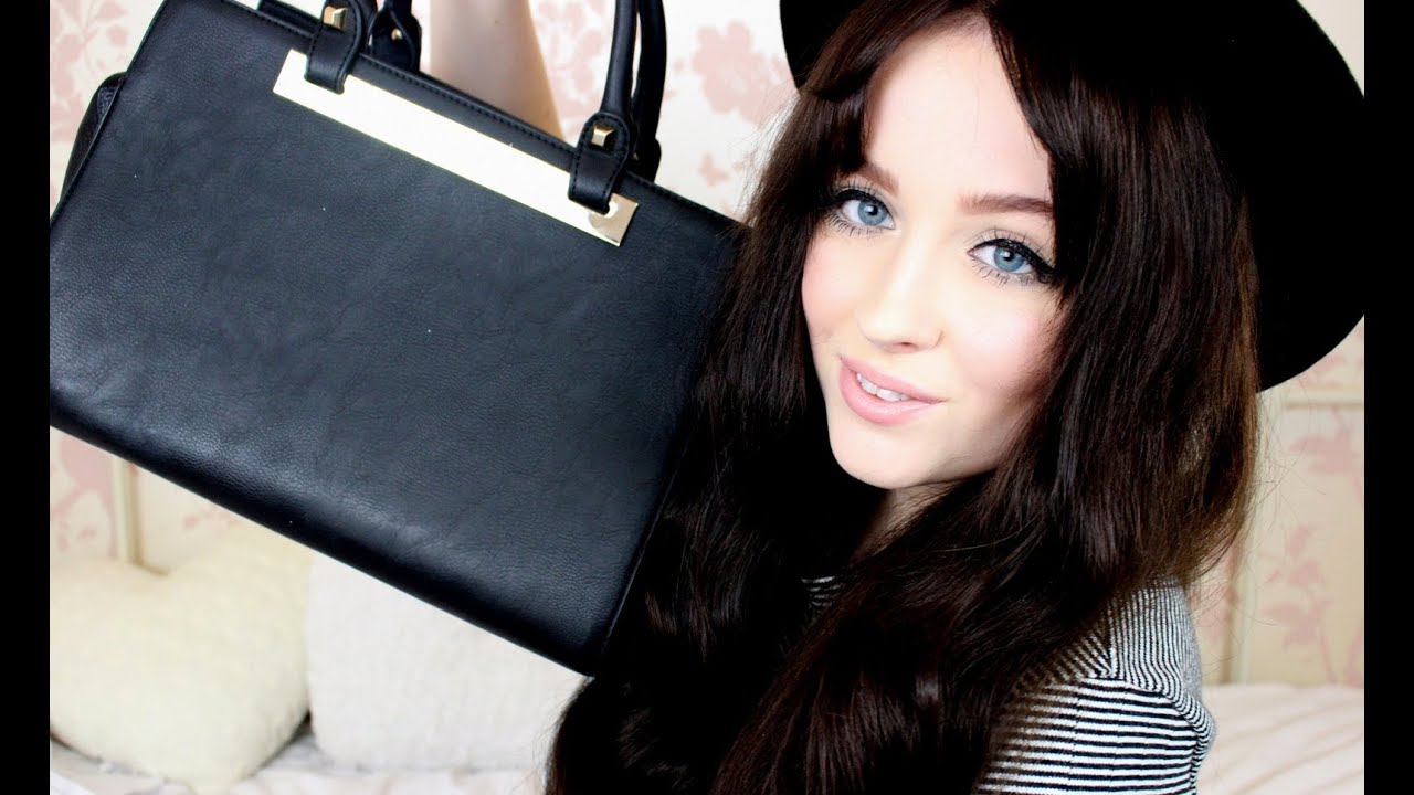 What's In My Bag January 2014 • Becca Rose - YouTube