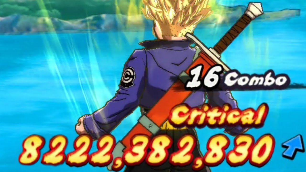 One Shot=Infinite Damage!!!😳😳😳 LF Trunks - YouTube