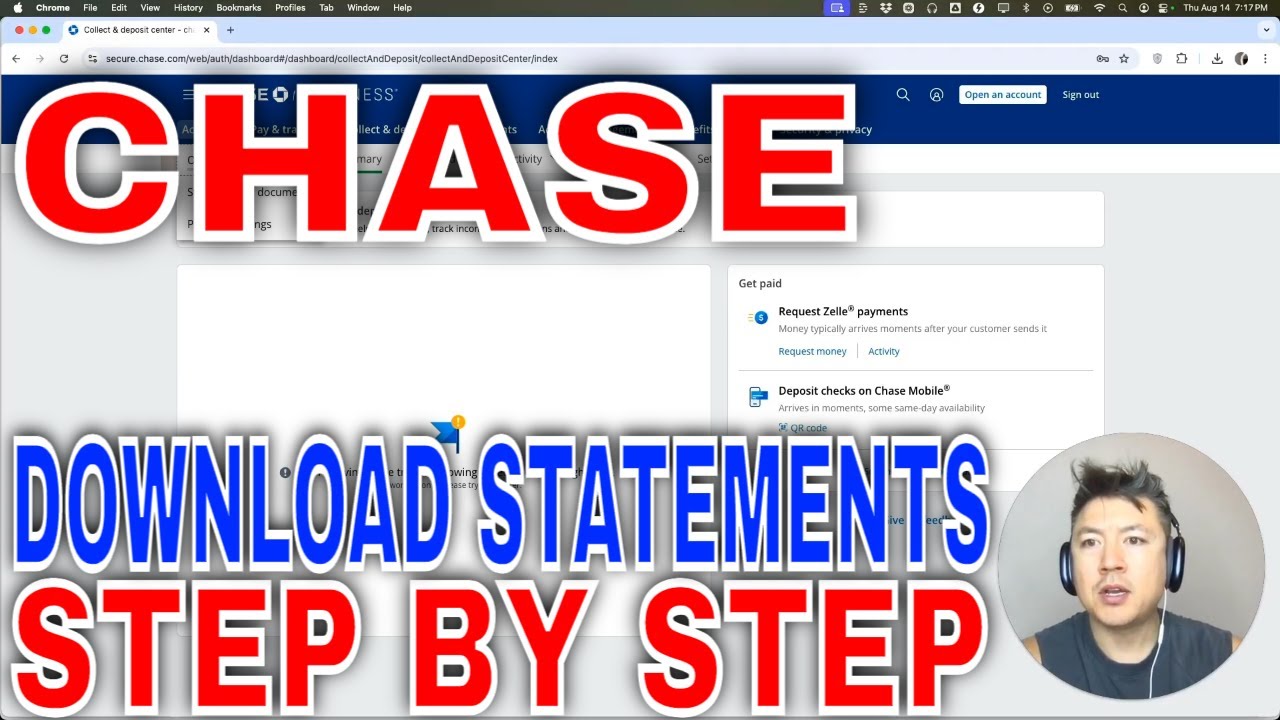 How To Download Chase PDF Bank Statements 🔴 - YouTube