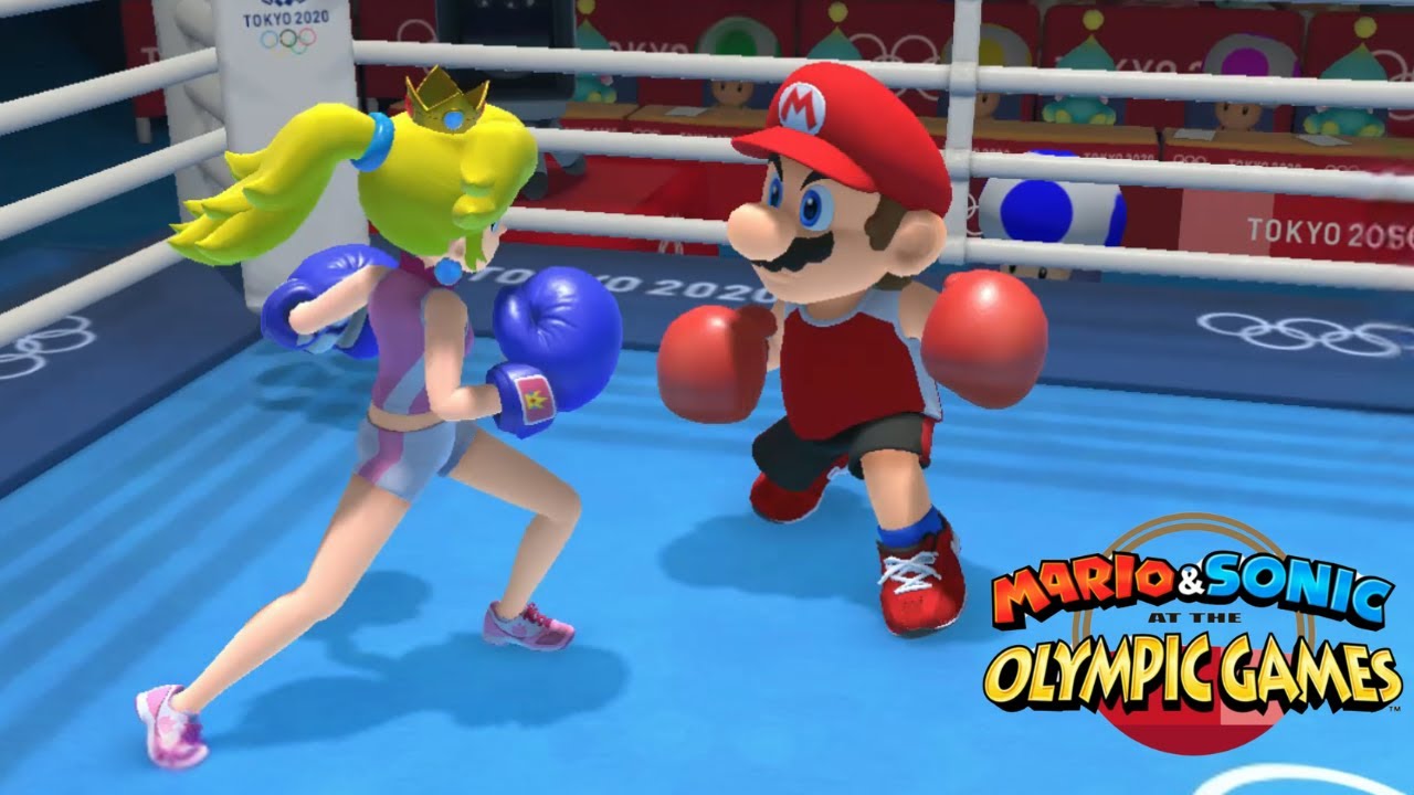 Boxing ( Hard ) Gameplay Mario & Sonic At The Olympic Games Tokyo 2020 ...