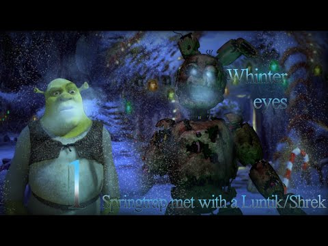 Springtrap met with Shrek 1: Whinter eyes (Animation 2023) @_Star-Multi ...