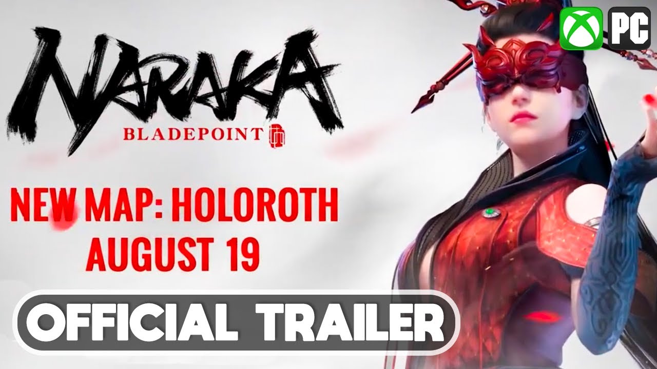 Naraka: Bladepoint - Holoroth Map Gameplay Trailer (Plumed Castle/City ...