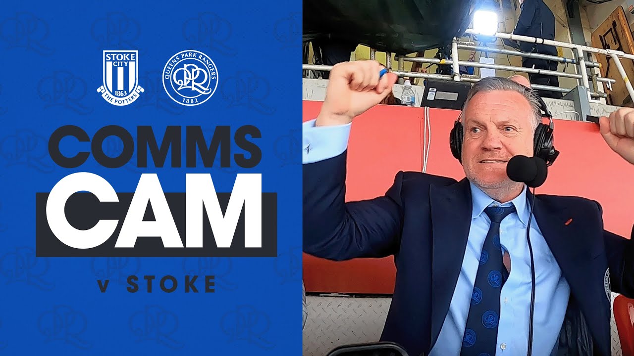 🎤 Adomah's Survival Goal| Comms Cam | Stoke vs QPR - YouTube