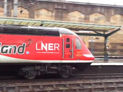 The Class 43 (HST) LNER No. 43274 'Spirit of Sunderland' was leaving at ...