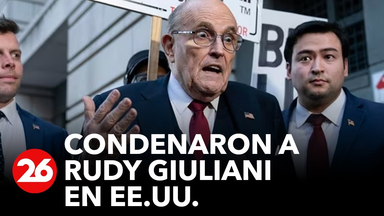 Condenan a Rudy Giuliani a pagar 148 millones de dólares por difamar a ...