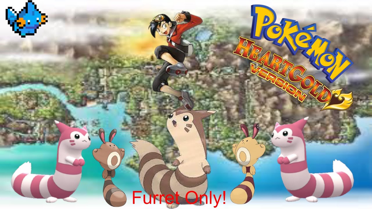 Can you beat Pokemon Heartgold only using a Furret - YouTube