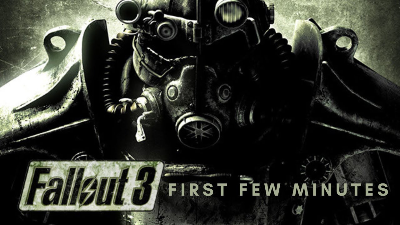 Fallout 3 (2008) - First Few Minutes - YouTube