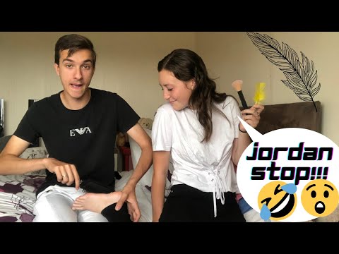 TICKLE CHALLENGE- part 2 (with objects)