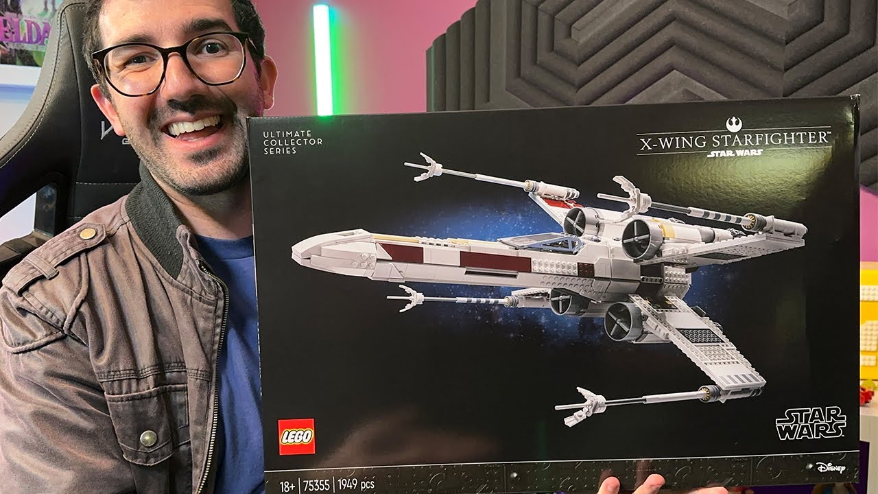 Chill LEGO X-Wing building! - YouTube