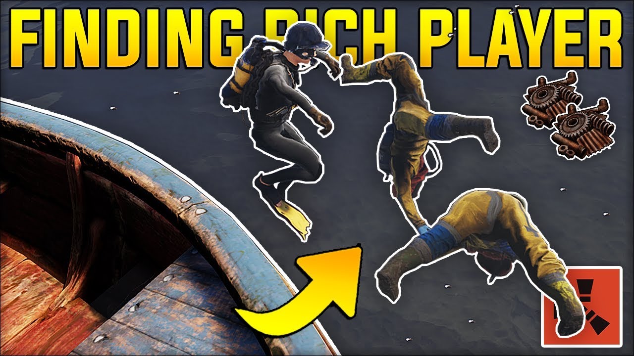 FINDING the RICHEST PLAYERS FULL of LOOT on the OCEAN! - Rust Gameplay ...