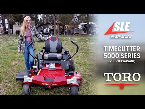 Review of 75750 Toro 50" TimeCutter 5000 23HP Kawasaki | #sleequipment ...