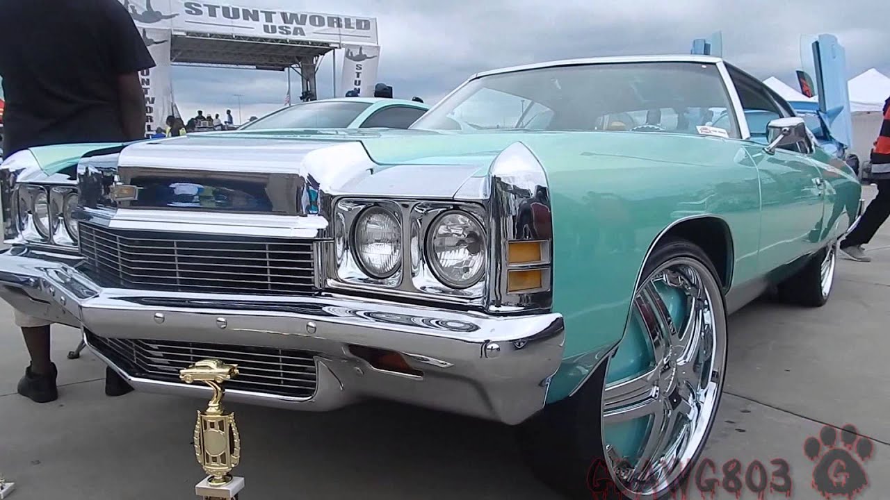 Outrageous 72 Donk on 24" Dub Floaters @ Stuntfest 2k14 - YouTube